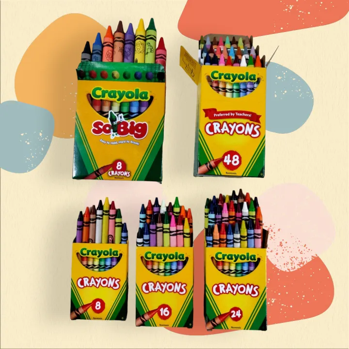 Original Crayola Crayons 8,16,24,32,48, So Big Colors, Coloring ...
