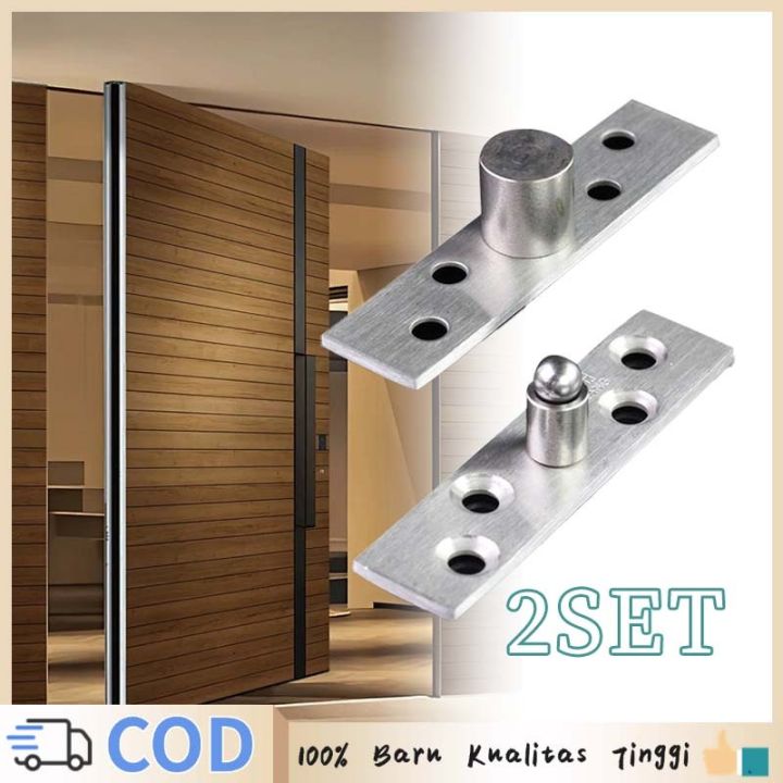 Isi2/1set Engsel Pivot Stainless Engsel Pivot Jendela Pivot Engsel ...