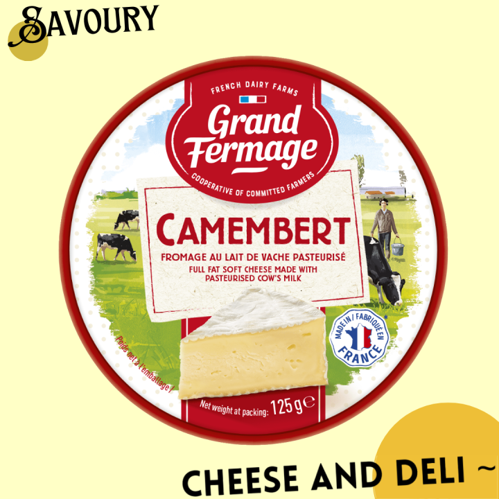 Grand Fermage Ripe Camembert Cheese 125g [BBE - 31/11/25] | Lazada.co.th