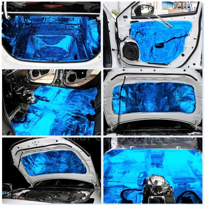 Universal Car Hood Engine Sound Deadening Noise Insulation Pad For Cars ...