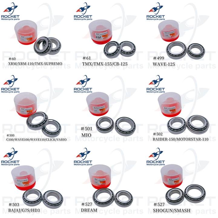 MOTORCYCLE PARTS KNUCKLE BEARING FOR XRM TMX WAVE155 CT100 MIO ...