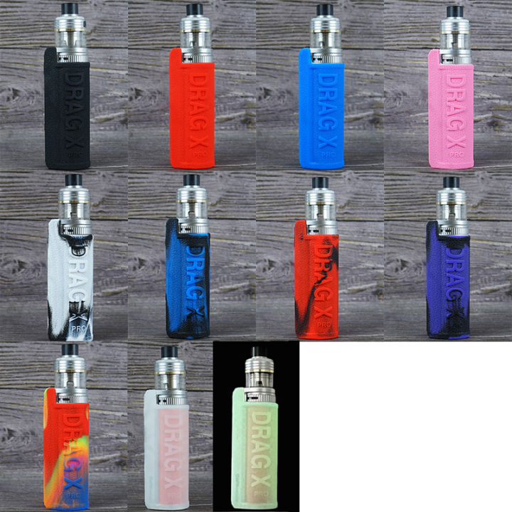 【ship today】Texture Case for DRAG X PRO 80W silicone Cover Sleeve ...