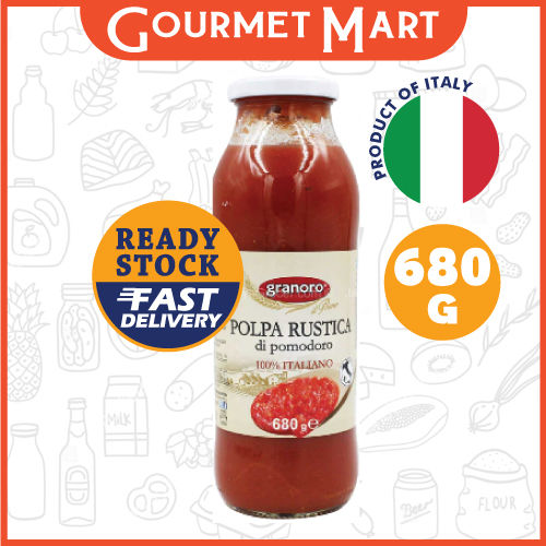GRANORO POLPA RUSTICA CHOPPED TOMATOES 680G | Lazada