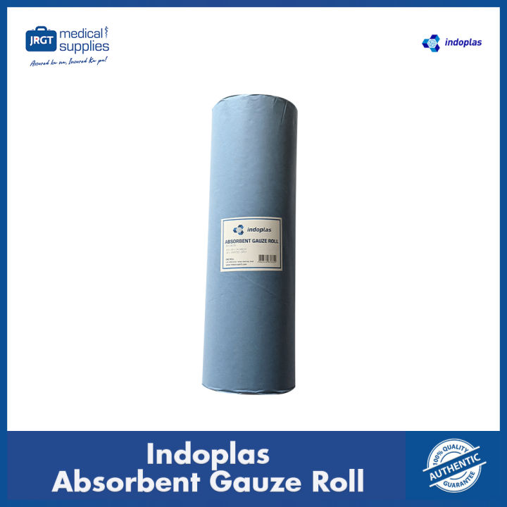 Indoplas Absorbent Gauze Roll - Sterile Dressing Gauze for Wound Care ...