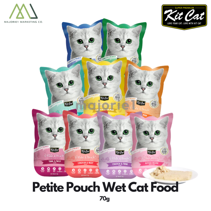 Kit Cat Petite Pouch Wet Cat Food 70g | Lazada PH