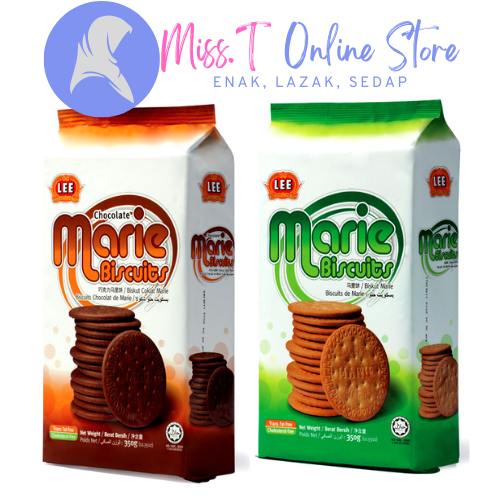 [MT] Lee Biscuit Marie Biscuit 300gm (Original/Choco) | Lazada