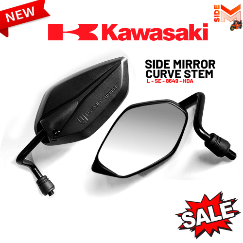 KAWASAKI BARAKO LEGITMOTO UNIVERSAL WITH ADAPTOR CURVED STEM ORIGINAL ...