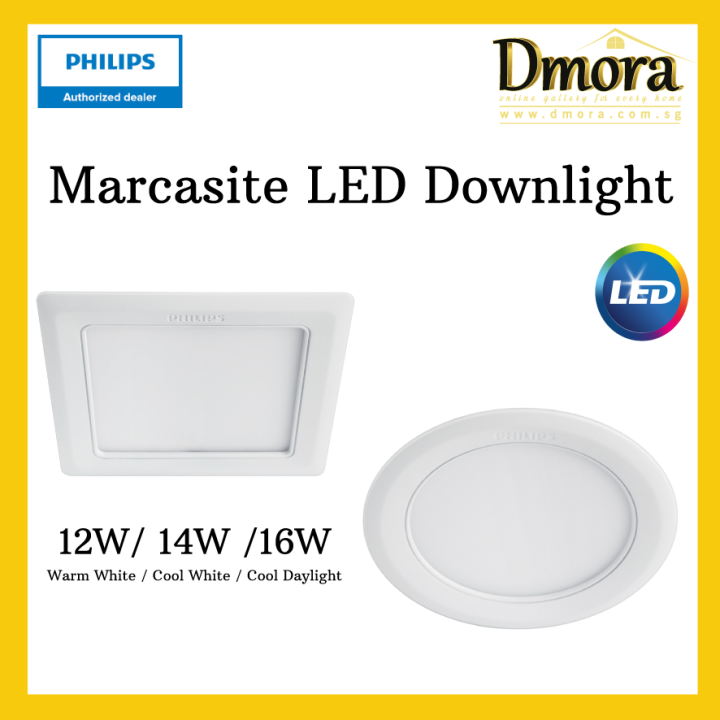 Dmora [ 6 pcs ] Philips 59523 MARCASITE LED Downlight 150 14W | Lazada ...