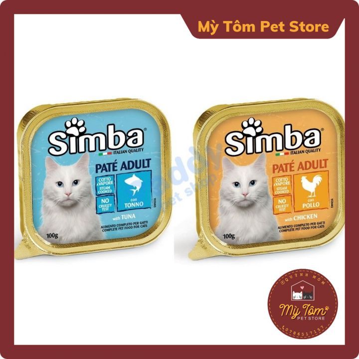 [Date mới nhất] Pate Simba Cho Mèo Trưởng Thành 100g (Nhập khẩu Ý ...
