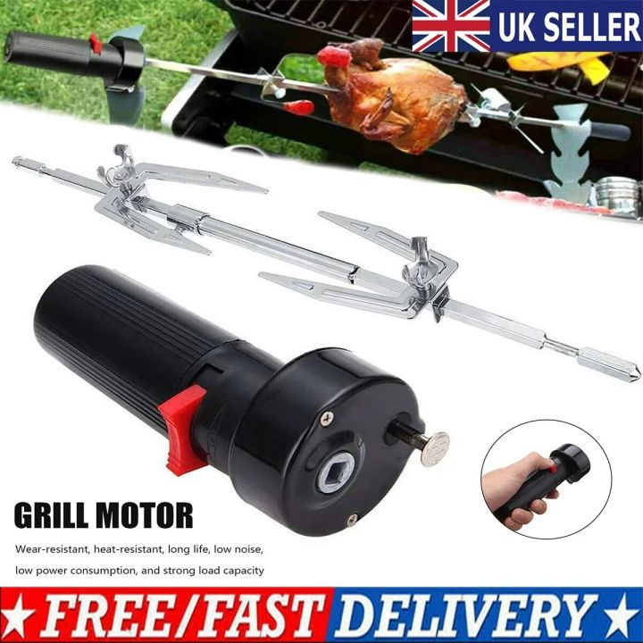 【Innovative】 Bbq Rotator Motor Or Rotary Fork Set Electric Bbq ...