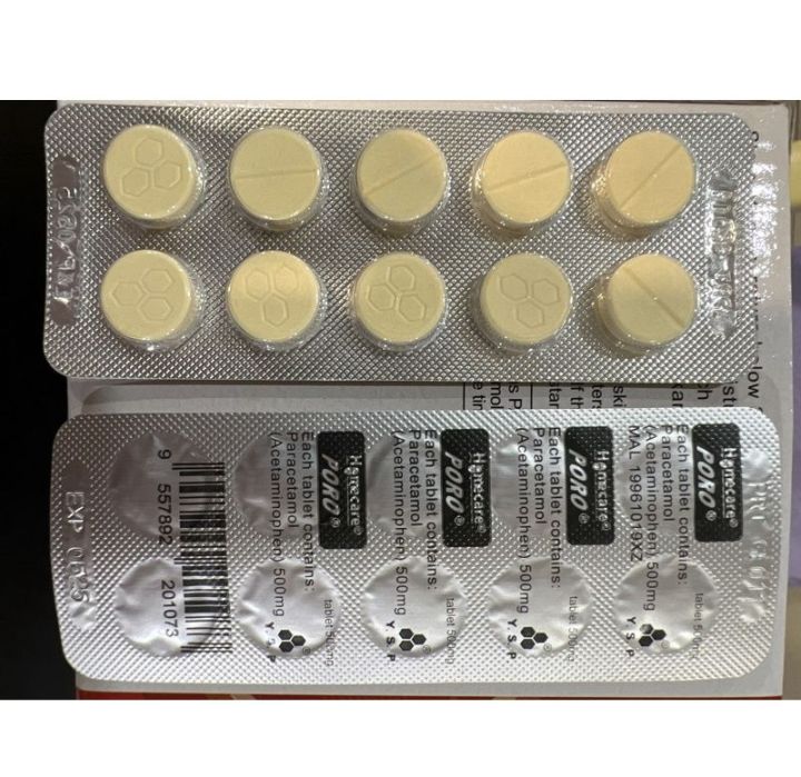 YSP Poro Paracetamol 500mg (10's) | Lazada