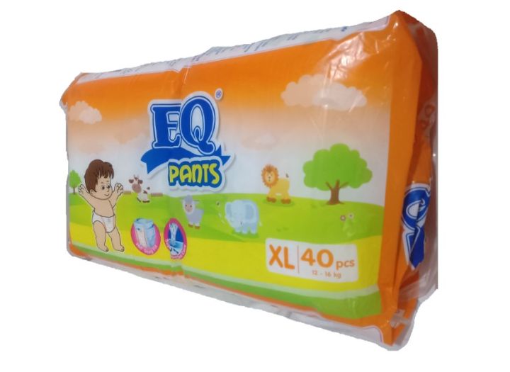 Disposable Diaper EQ XL40's Pants Jambo Pack | Lazada PH