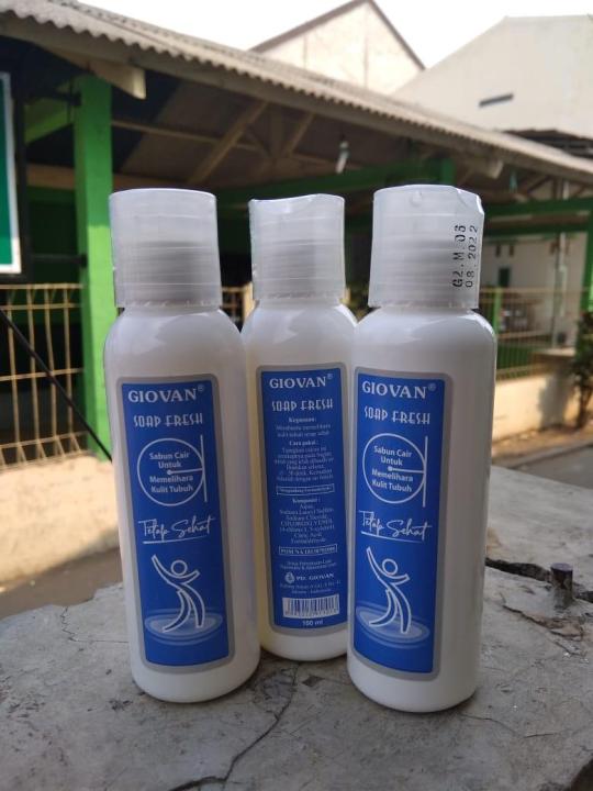 1 BOTOL Giovan healthy 100ml - sabun antiseptic - Sabun Cair all varian ...