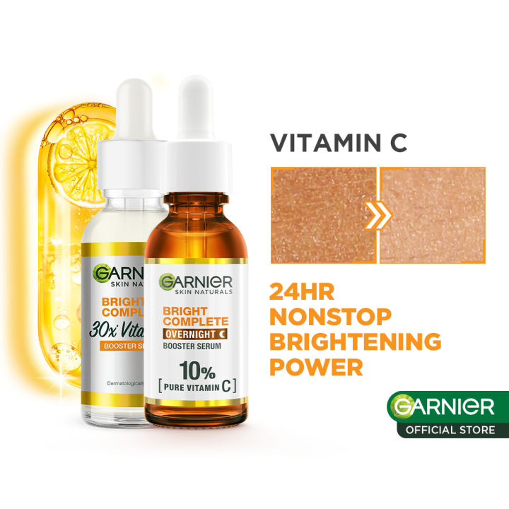 Garnier Bright Complete 24HR Nonstop Brightening Power Day And ...