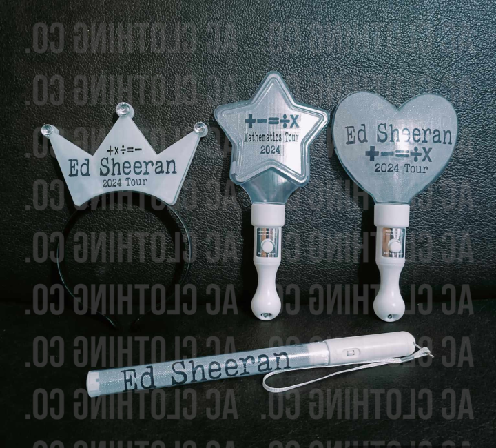Ed sheeran Light stick, crown headband, heart and star light | Lazada PH