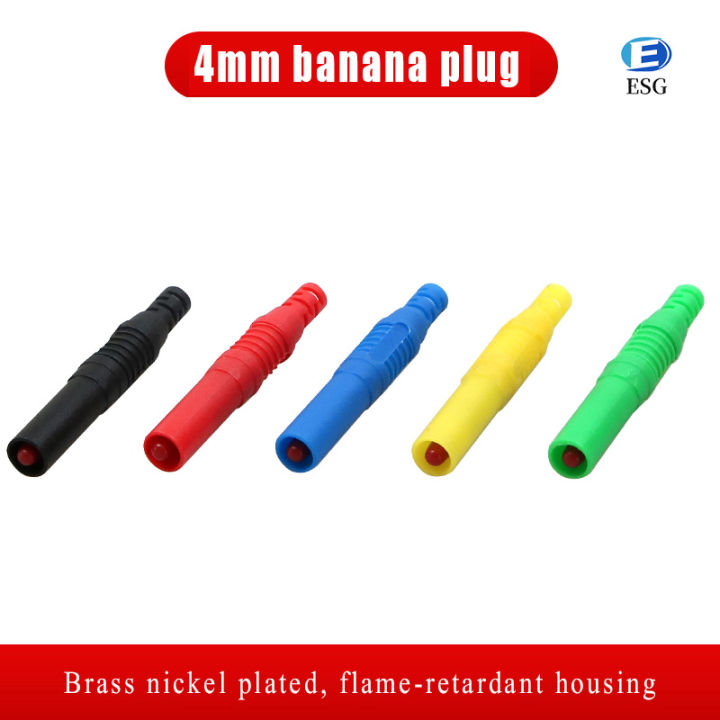 Insulated 4mm Banana Jack Female to Female Banana Socket Connectors ...