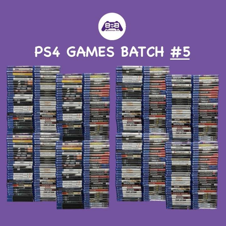 Authentic Original Playstation 4 PS4 Games Batch #5 | Lazada PH