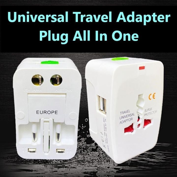 Universal Travel Adapter Plug All In One International Worldwide Travel ...