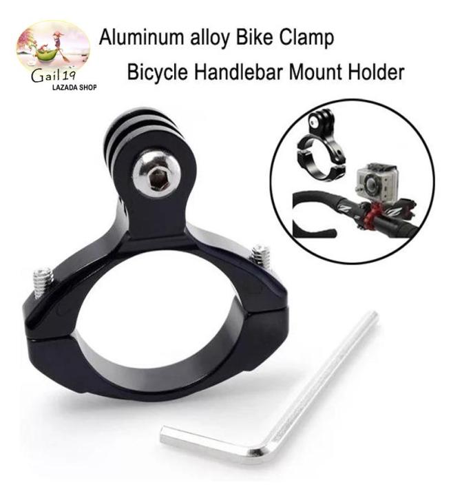 Aluminum alloy Bike Clamp Bicycle Handlebar Mount Holder Adapter for ...