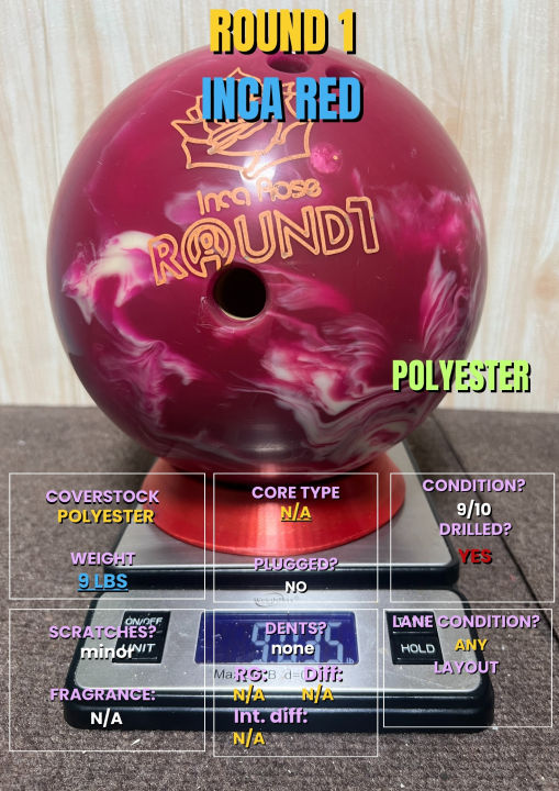 Round 1 Bowling Ball | Lazada PH