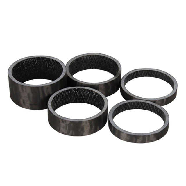 Gub Tc-004 5pcs Carbon Bicycle Spacer Set Carbon Spacers Headset Stem ...