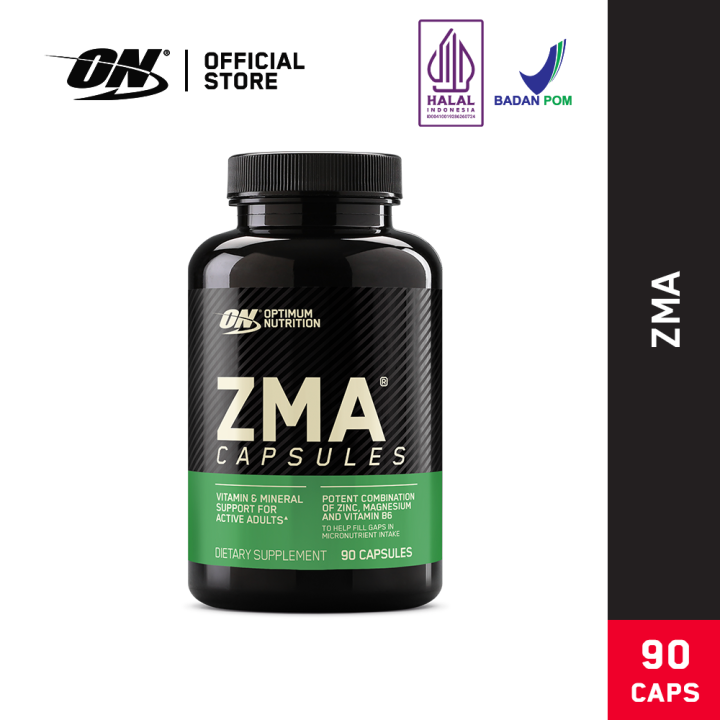 Optimum Nutrition ZMA - 90 Capsule | Lazada Indonesia