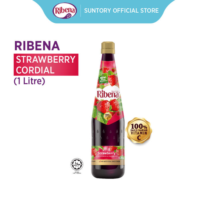 Ribena Concentrate Strawberry 1L | Lazada