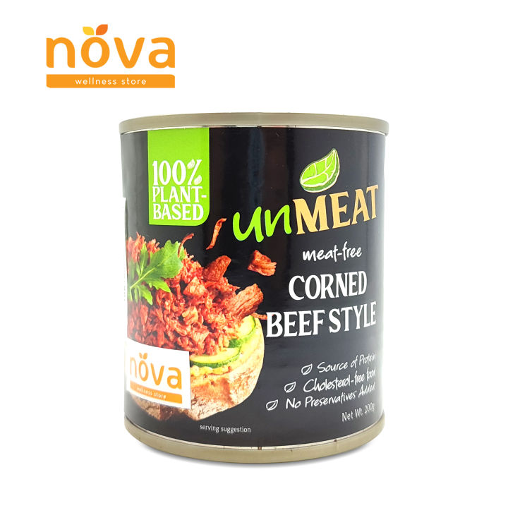 Unmeat Meat-Free Corned Beef Style 200g (can) | Lazada PH