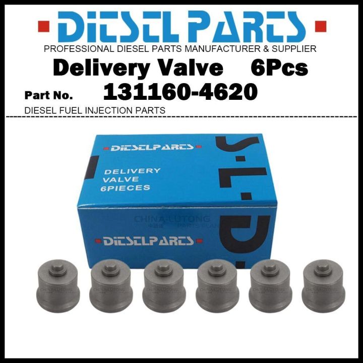 6Pcs Delivery Valve 32A 131160-4620 para sa ISUZU FORWARD 6HE1 6H1 6HK1 ...