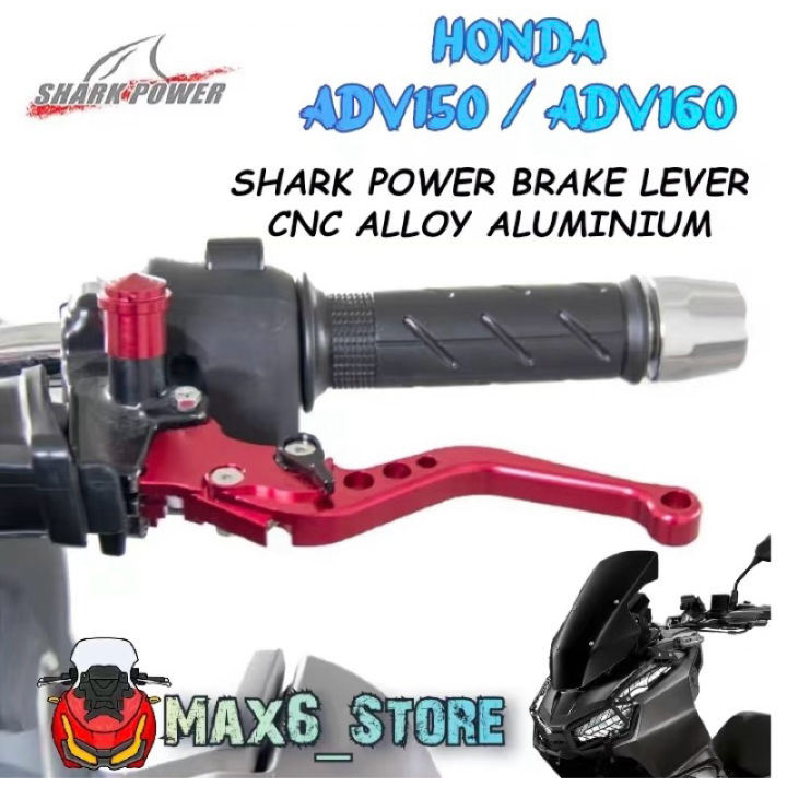 Honda ADV150 ADV160 Shark Power Adjustable Brake Lever Set Extendable ...