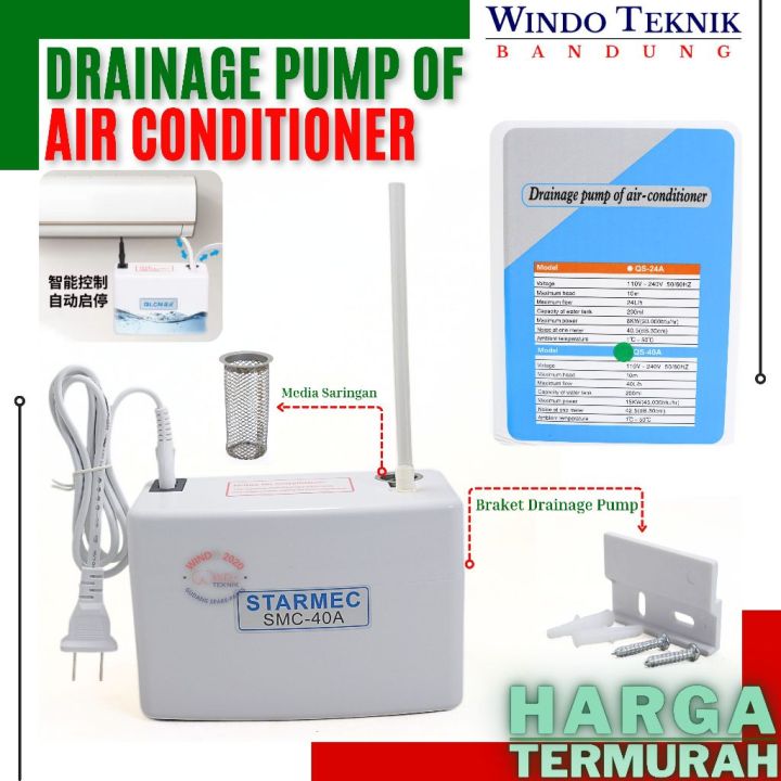 POMPA DRAIN AC | DRAIN PUMP PEMBUANGAN AC SPLIT | DRAIN PUMP BUANGAN ...