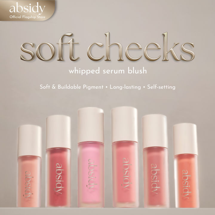 Absidy Soft Cheeks Whipped Serum Blush | Lazada PH