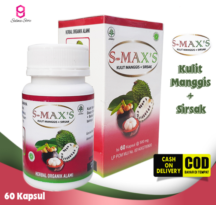 ace max kapsul kapsul manggis sirsak -obat herbal kanker tumor S MAX'S ...
