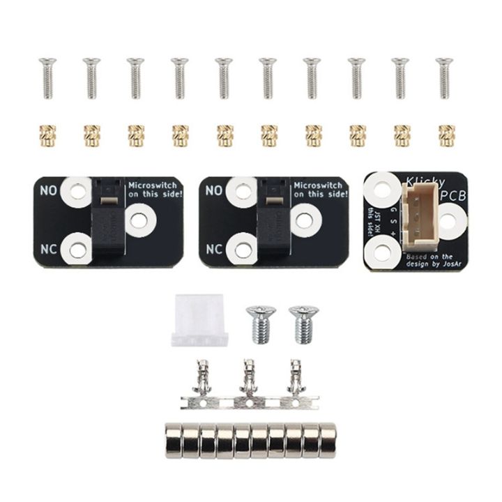 PCB Klicky Kit 3D Printer Auto D2F-01/D2F-01L/D2HW-A201D Z Auto Leveling Kits for Voron Klicky ...