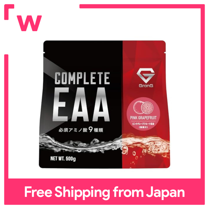GronG COMPLETE EAA Essential Amino Acids 500g pink grapefruit flavor | Lazada