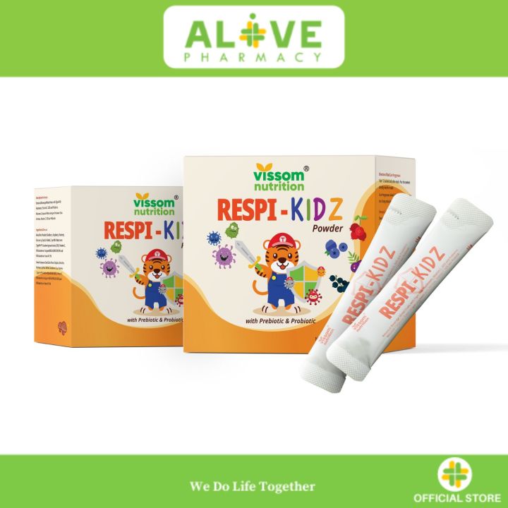 VISSOM NUTRITION RESPI-KIDZ 1.5G 30'S SACHET | Lazada