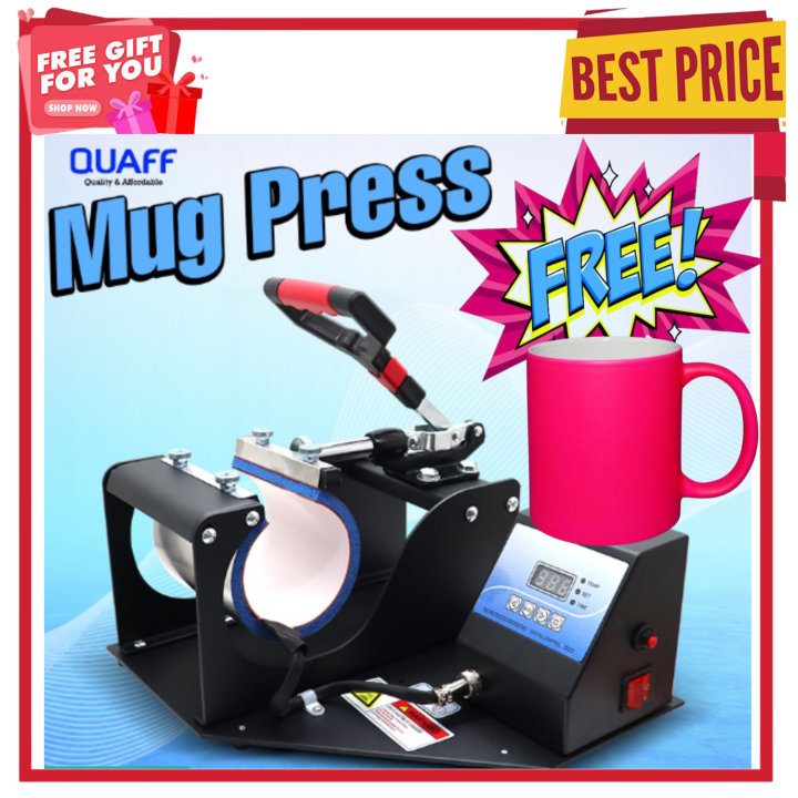 Quaff Heavy Duty Mug Press Machine For Mugs And Sports Jug Digital ...