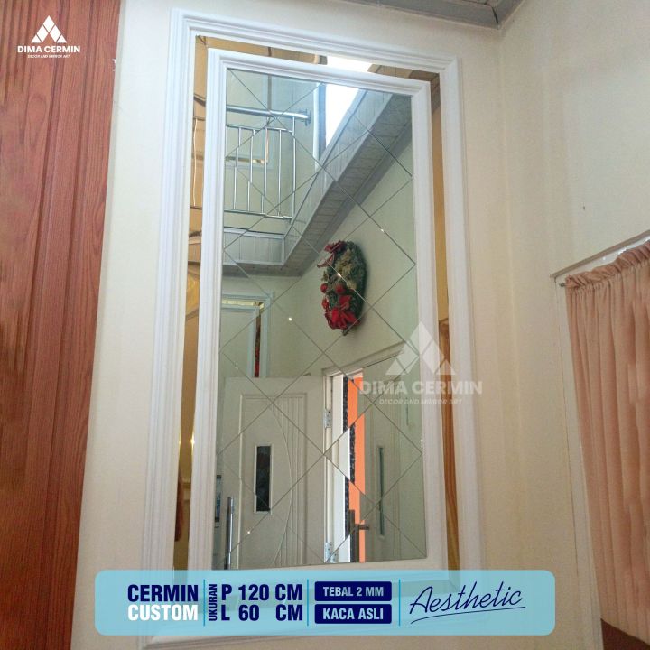 Kaca Cermin Wall Molding Ukuran Custom tebal 2mm | Lazada Indonesia