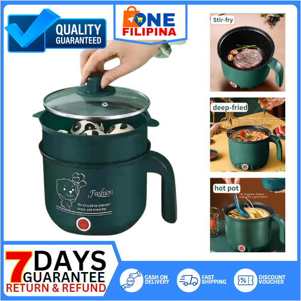 Mini Rice Cooker Multi-function Cooker 1L Non-stick Inner pot Electric ...