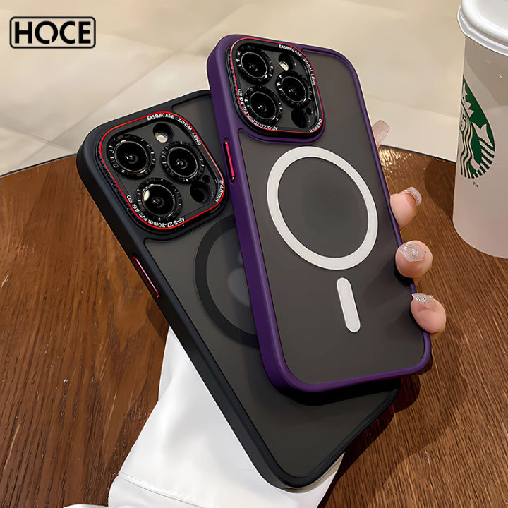 HOCE Sang Trọng Matte Rõ Ràng Magsafe Ốp điện thoại cho Iphone 12 13 14 ...