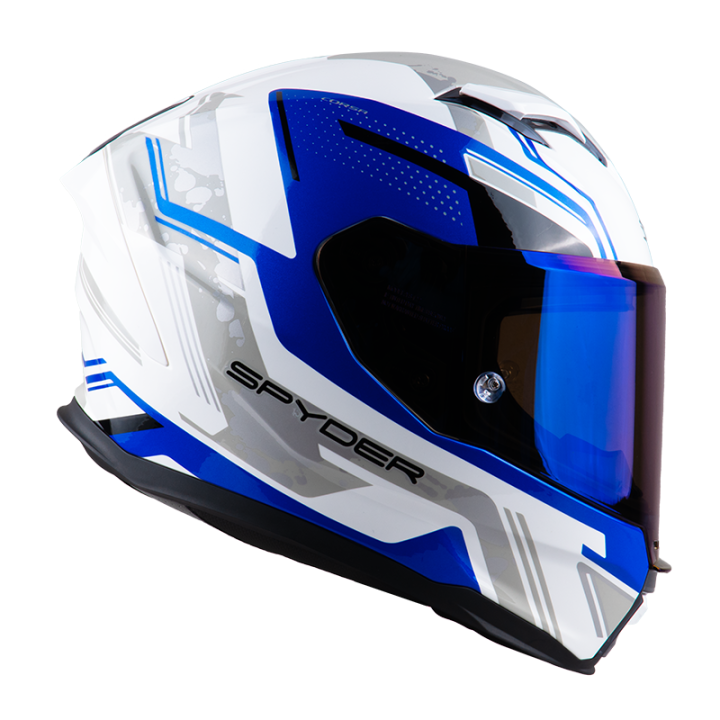 Spyder Corsa GD S8 - SPECTRUM Dual Visor Full Face Helmet (FREE CLEAR ...