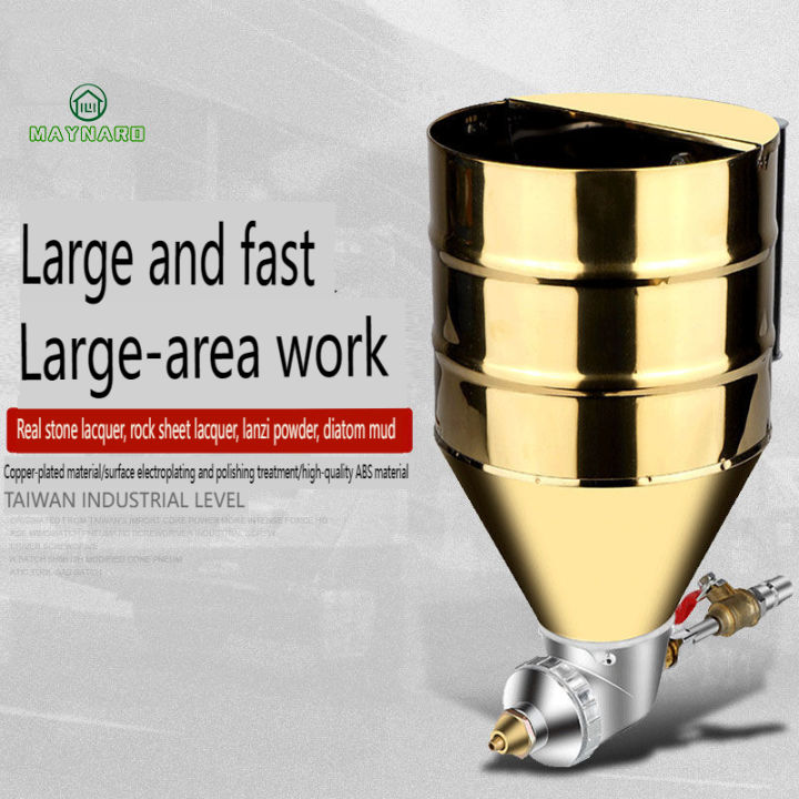 Texture Drywall Sprayer,Air Hopper Spray Paint with 3.5L Hopper for ...