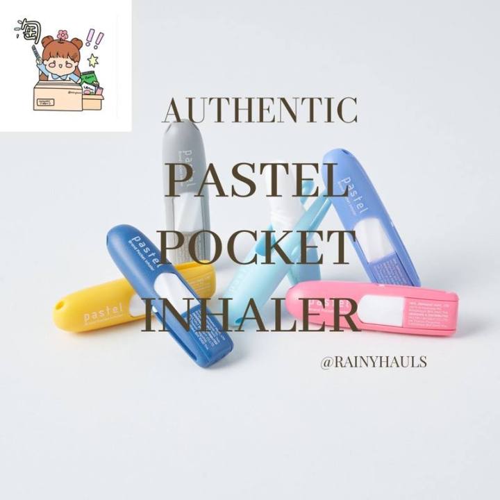 PASTEL POCKET INHALERS *AUTHENTIC* | Lazada Singapore
