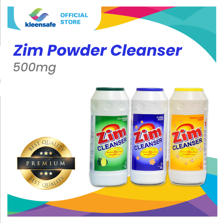 Kleensafe X Zim Powder Cleanser 500g with active germicides and baking ...