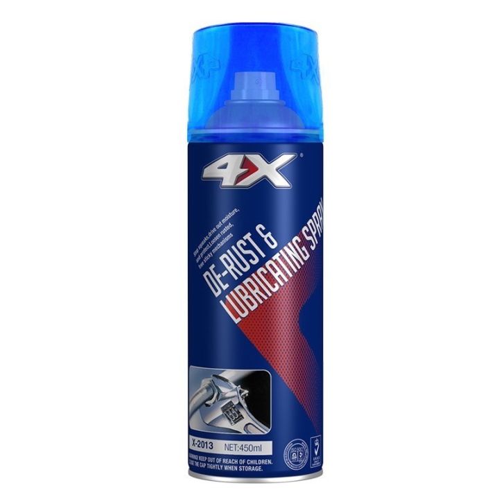 4X Injector Choke Cleaner สเปรย์ทำความสะอาดเอนกประสงค์ ขจัดคราบสนิม ...