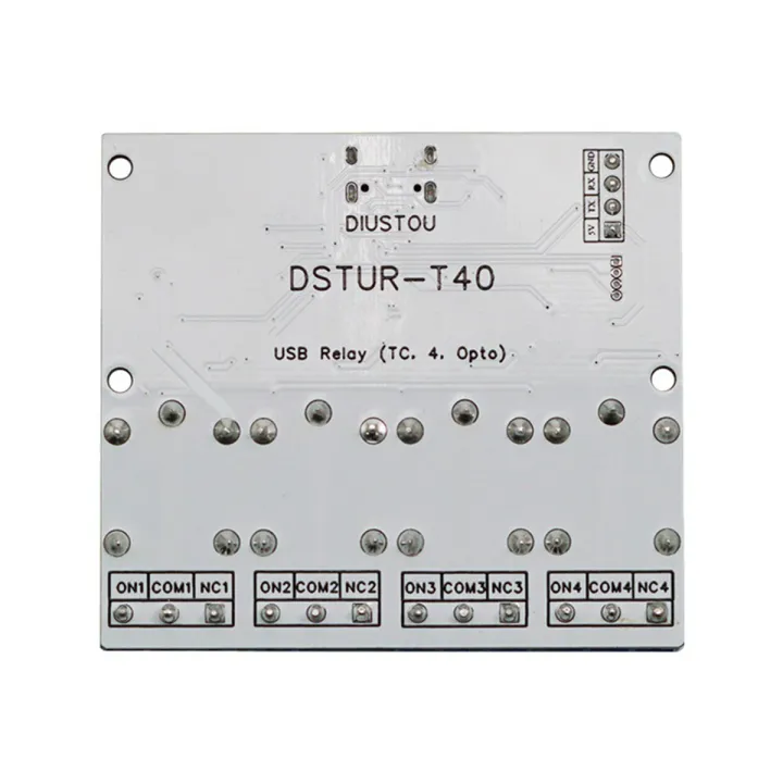 Relay Module USB to CH340 Serial Control Relay Module Optocoupler ...