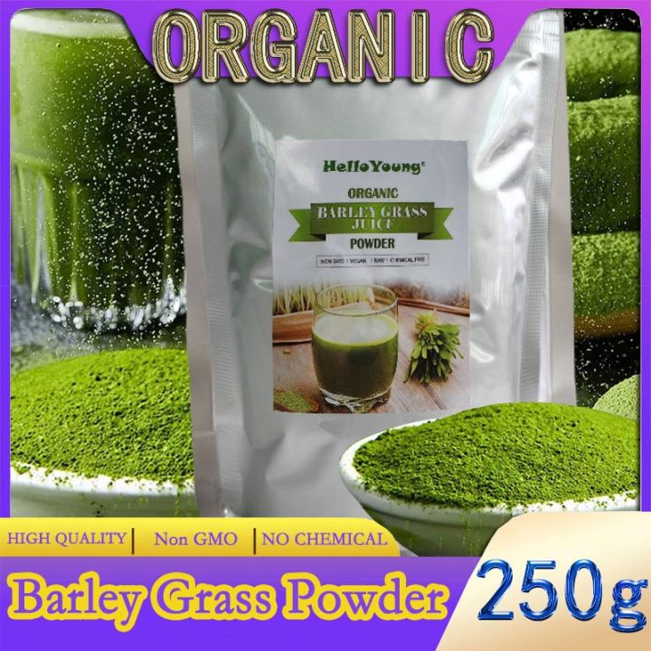 barley powder pure organic Organic Barley Grass Powder original 250g ...