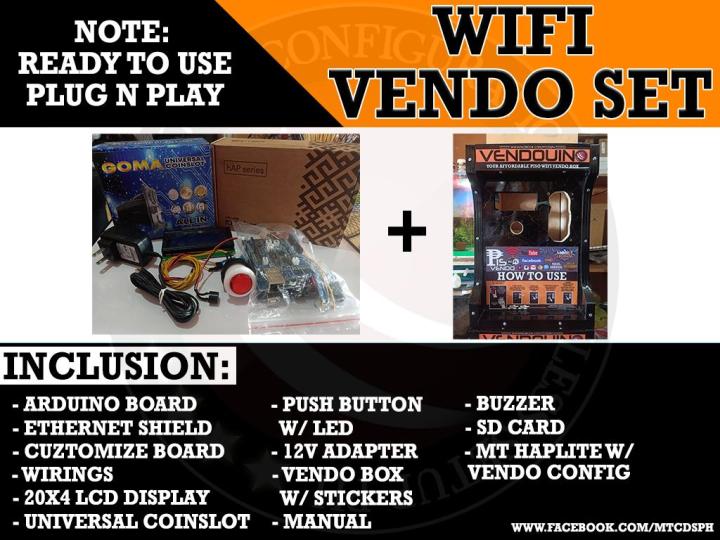 PISO WIFI VENDO MACHINE | Lazada PH