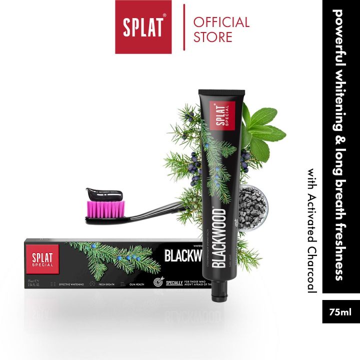 SPLAT Special Series Blackwood Toothpaste (75 ML) | Lazada PH