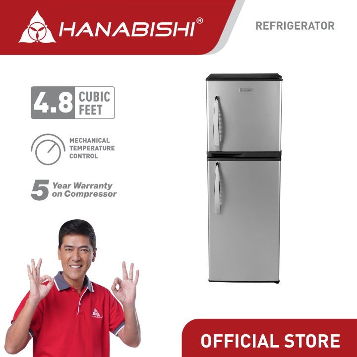 Hanabishi Double Door Refrigerator HAMDDREF 48 | Lazada PH